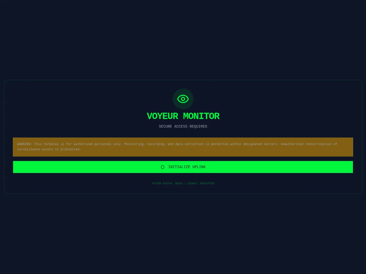 Voyeur Game