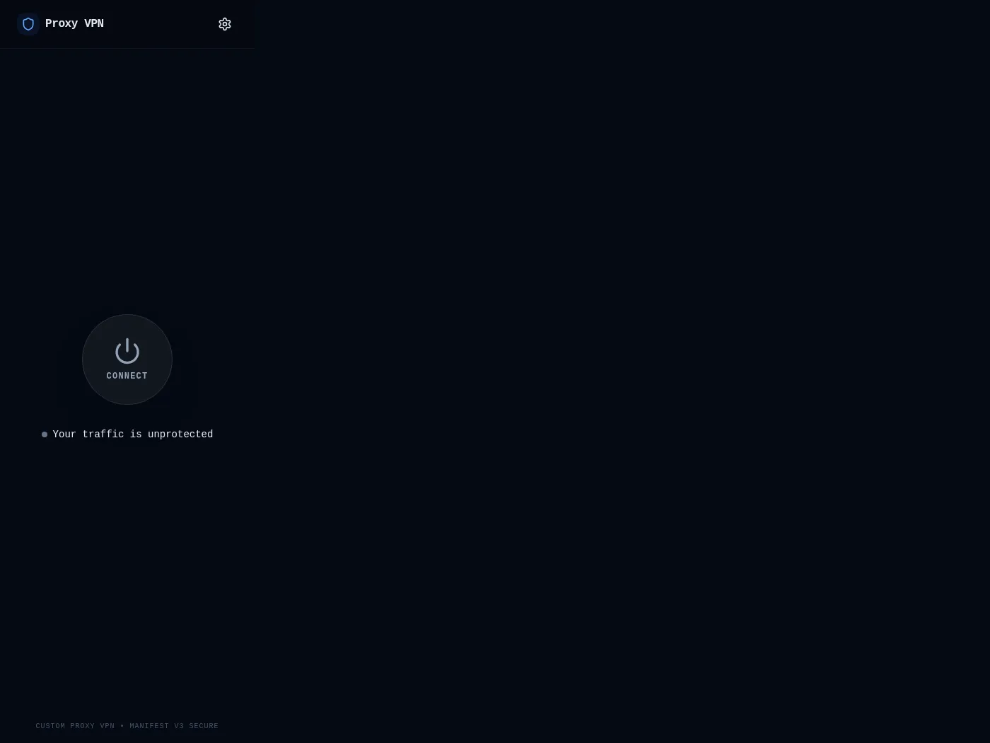Custom VPN Chrome Extension