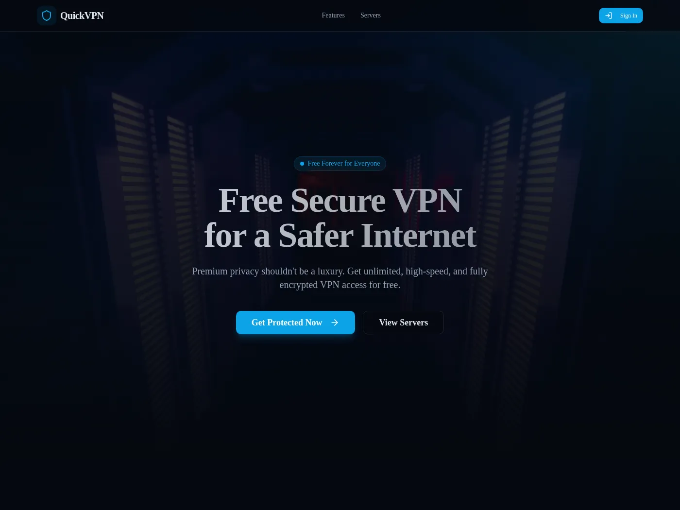 QuickVPN Portal