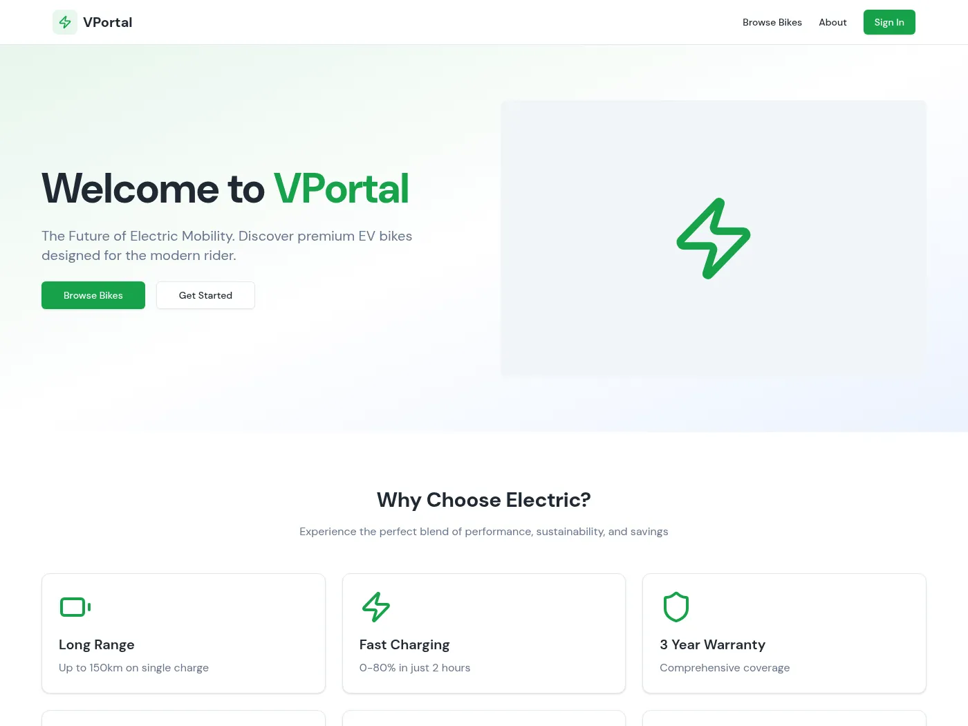 VPortal EV Commerce Suite