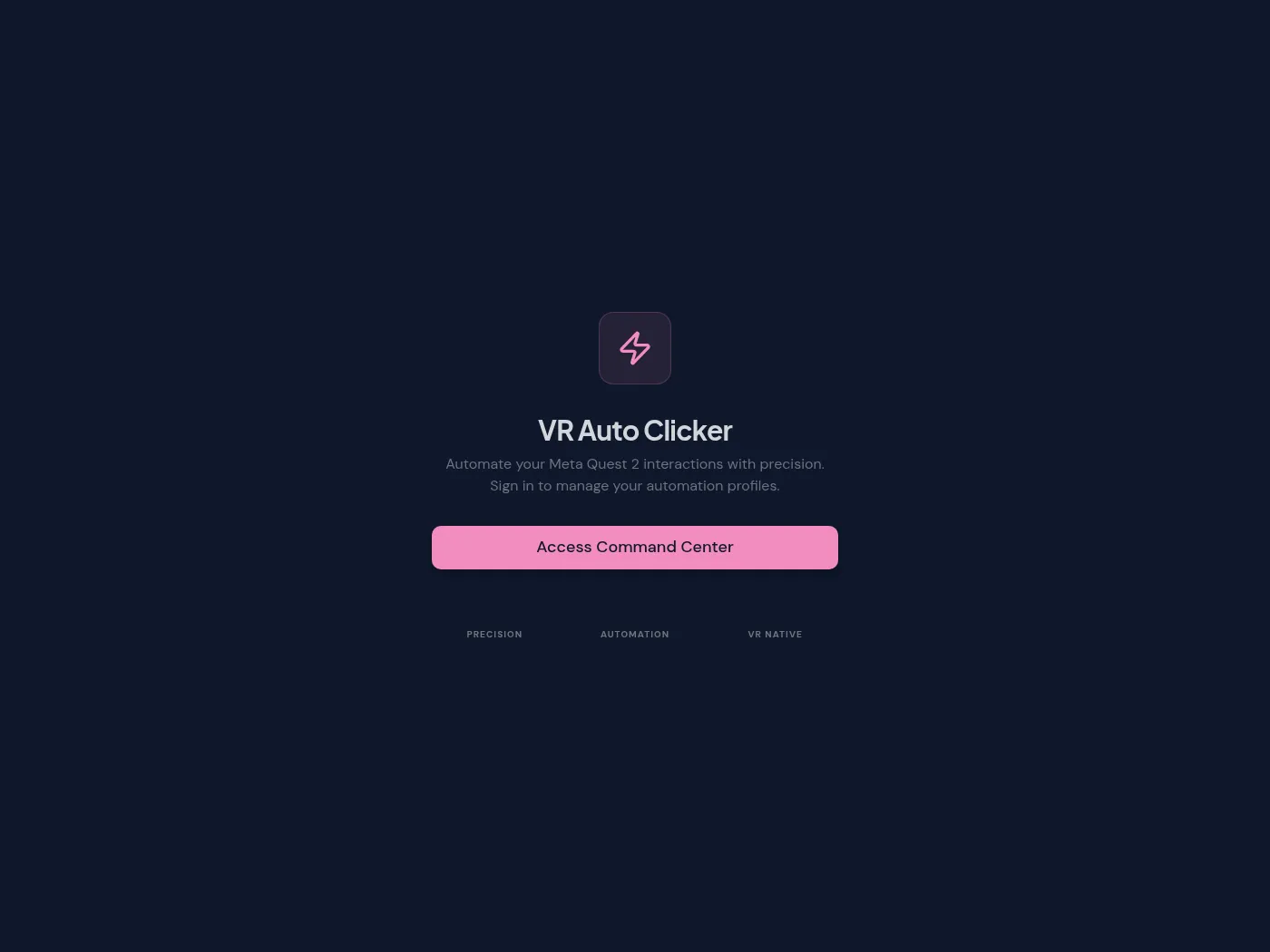 VR Auto Clicker