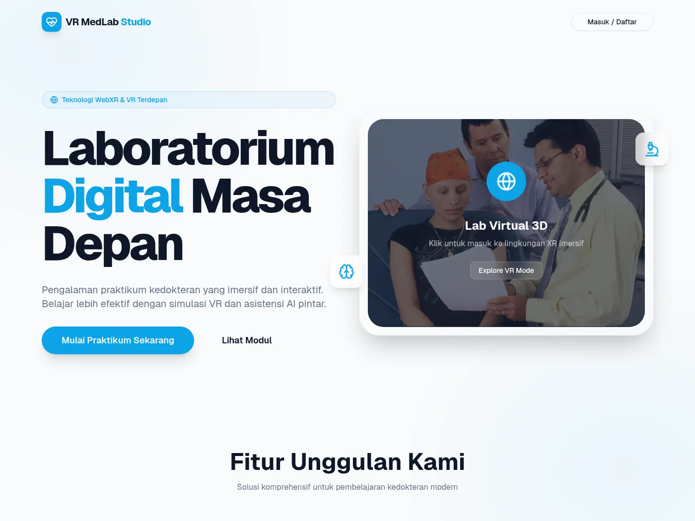 VR MedLab Studio