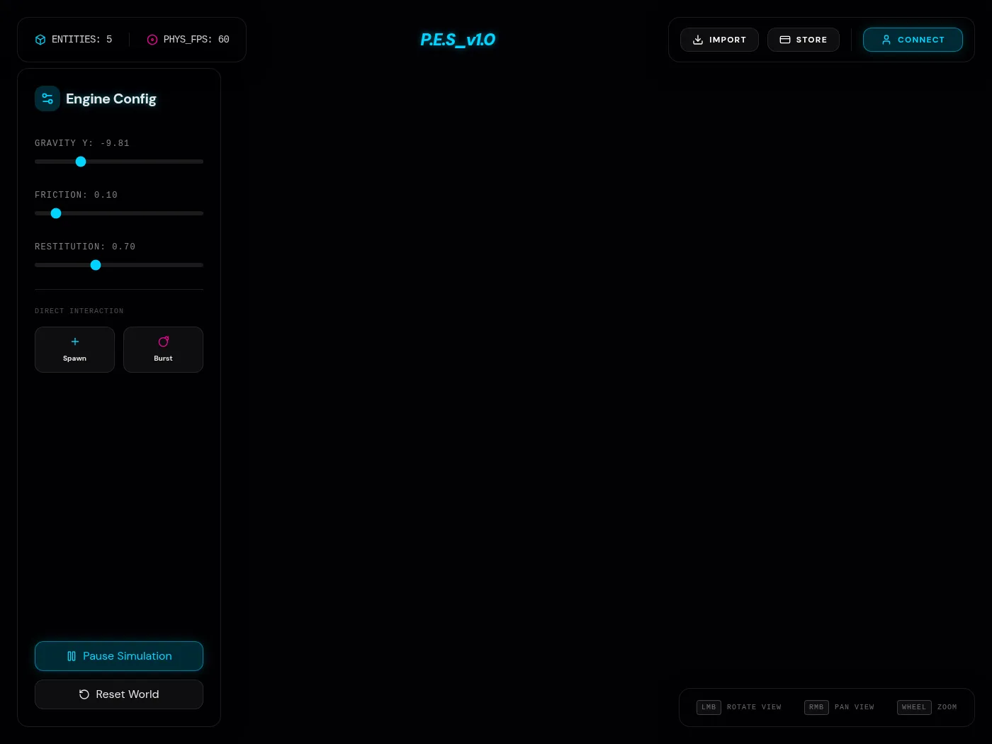 VR Physics Simulator