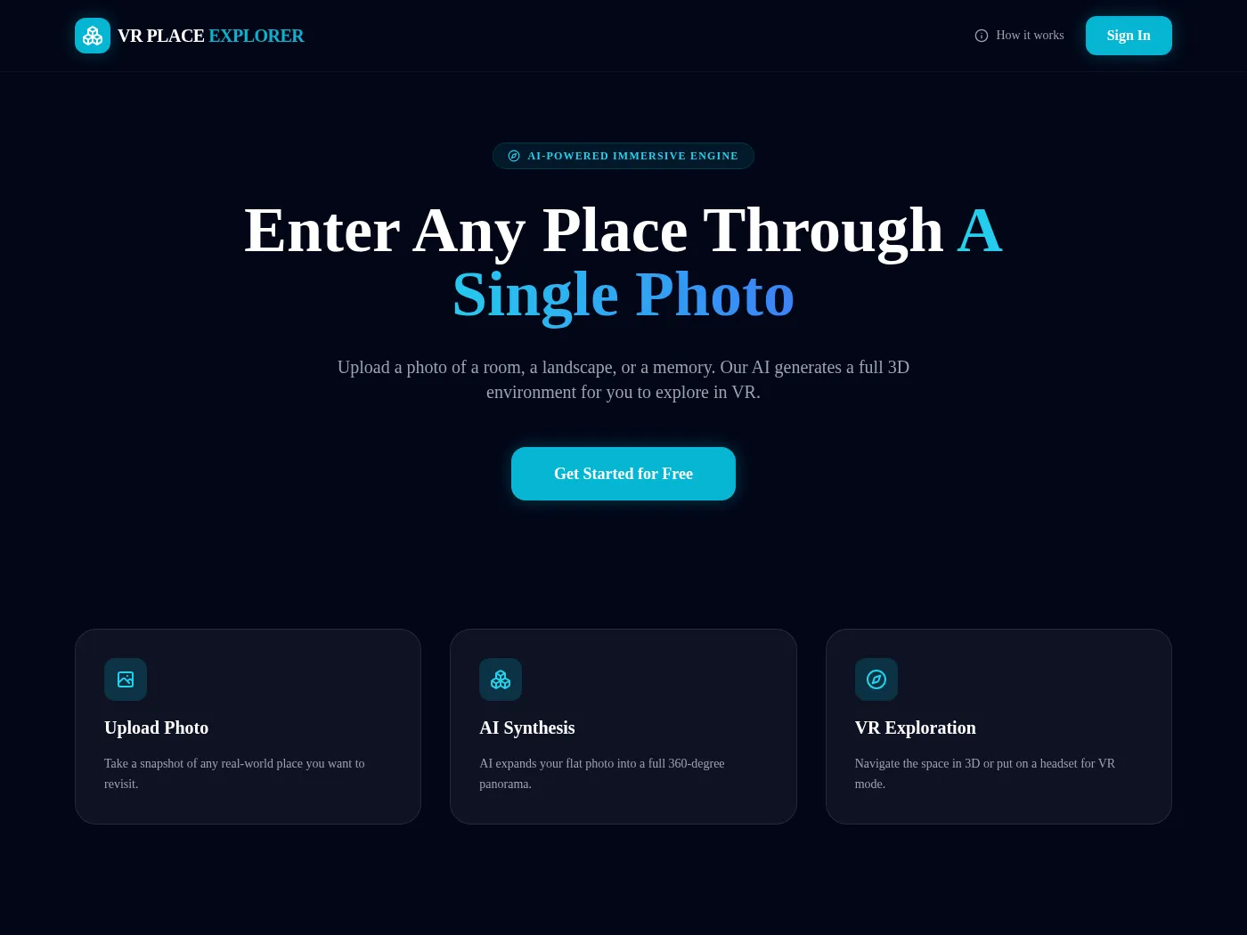 VR Place Explorer