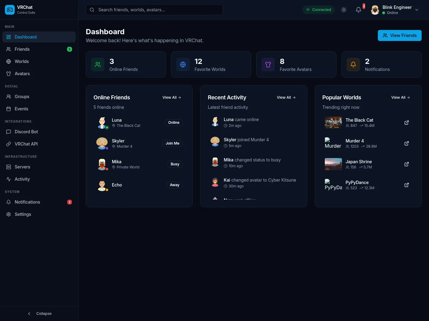 VRChat Control Suite