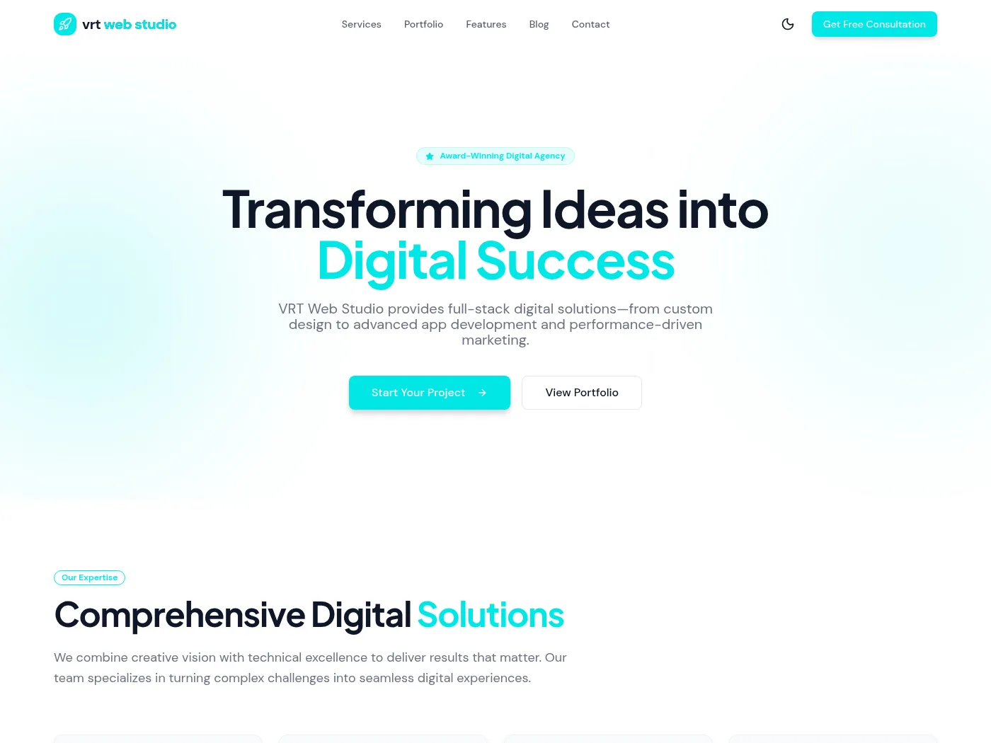 VRT Web Studio Site