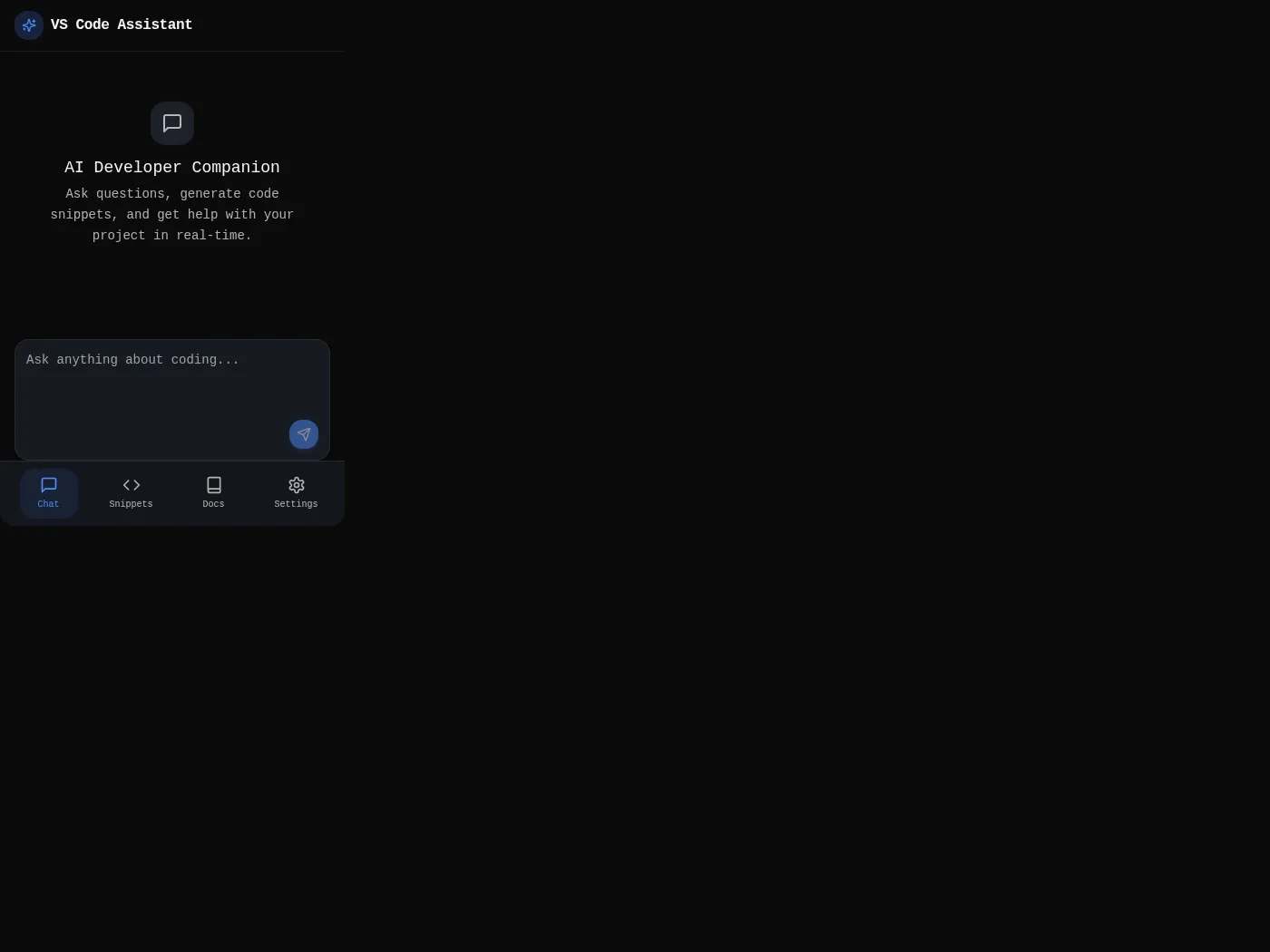 VS Code Assistant