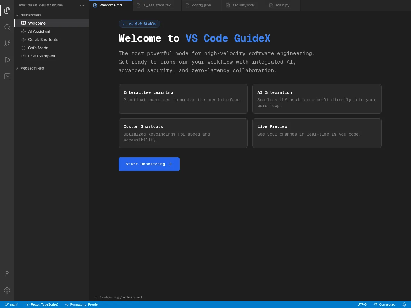 VS Code GuideX