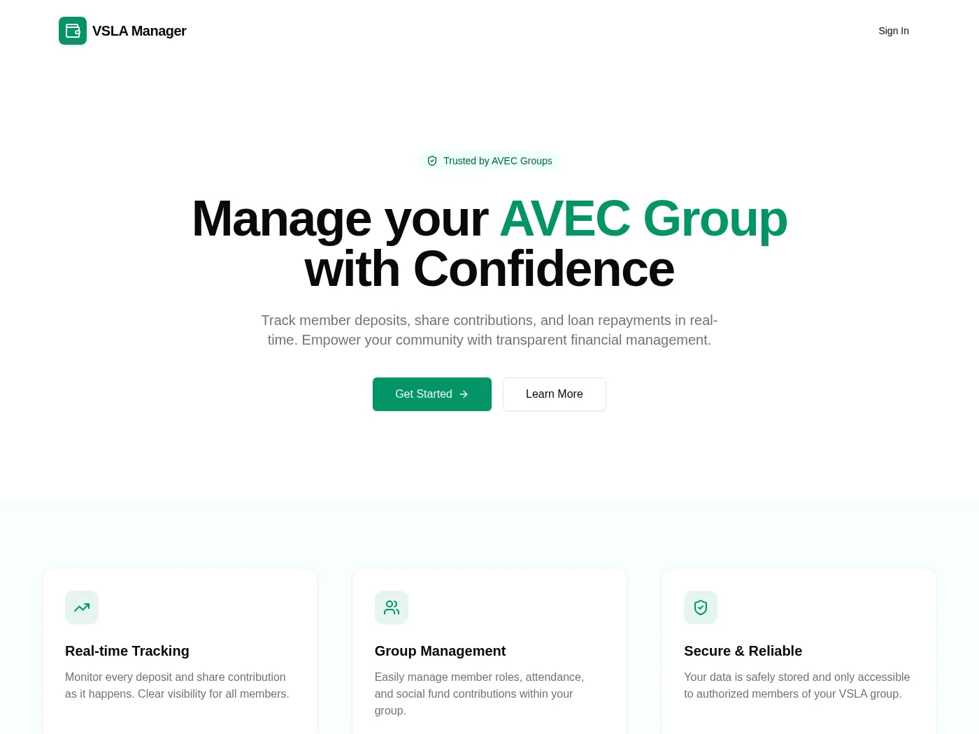 VSLA Manager App