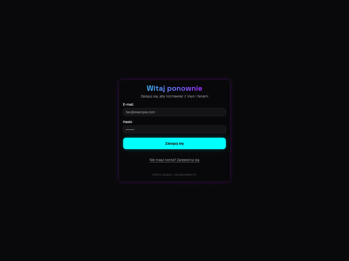 Vsyx Artist Hub