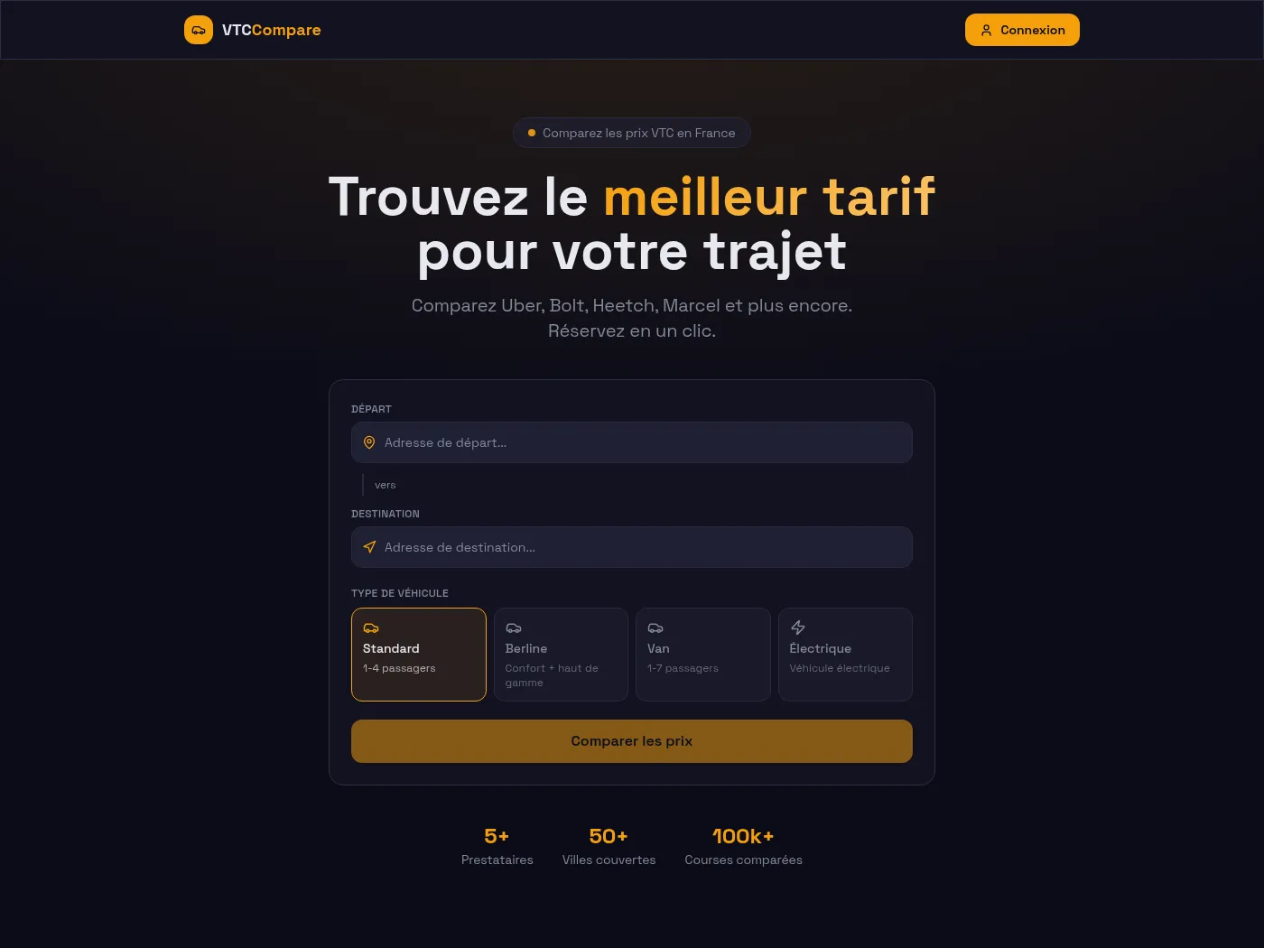 VTC Compare & Book
