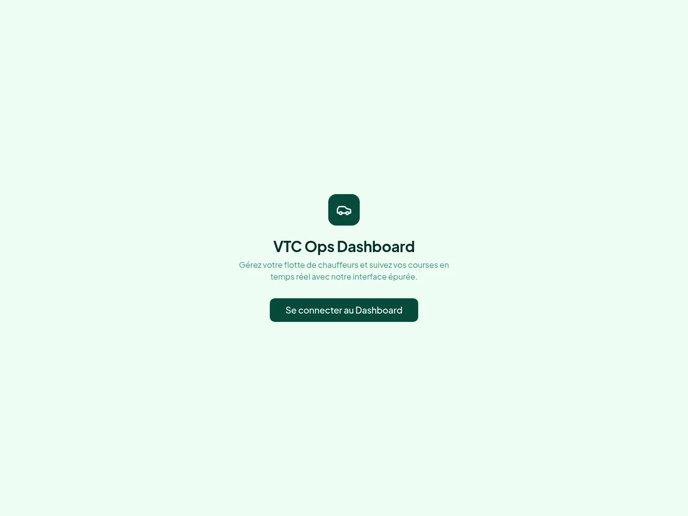 VTC Ops Dashboard