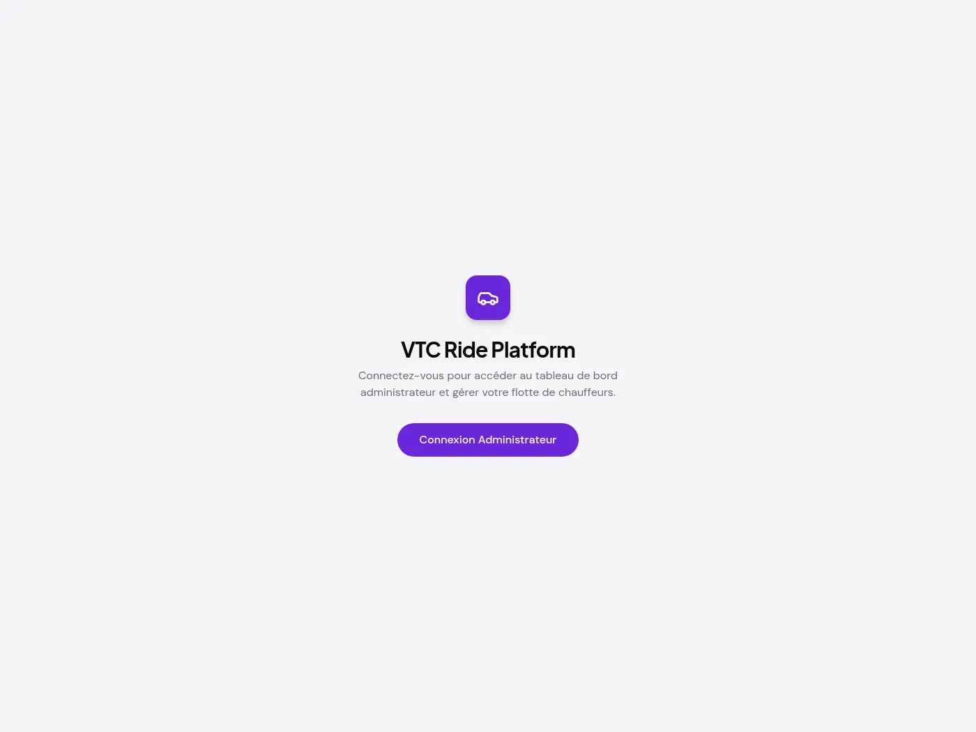 VTC Ride Platform