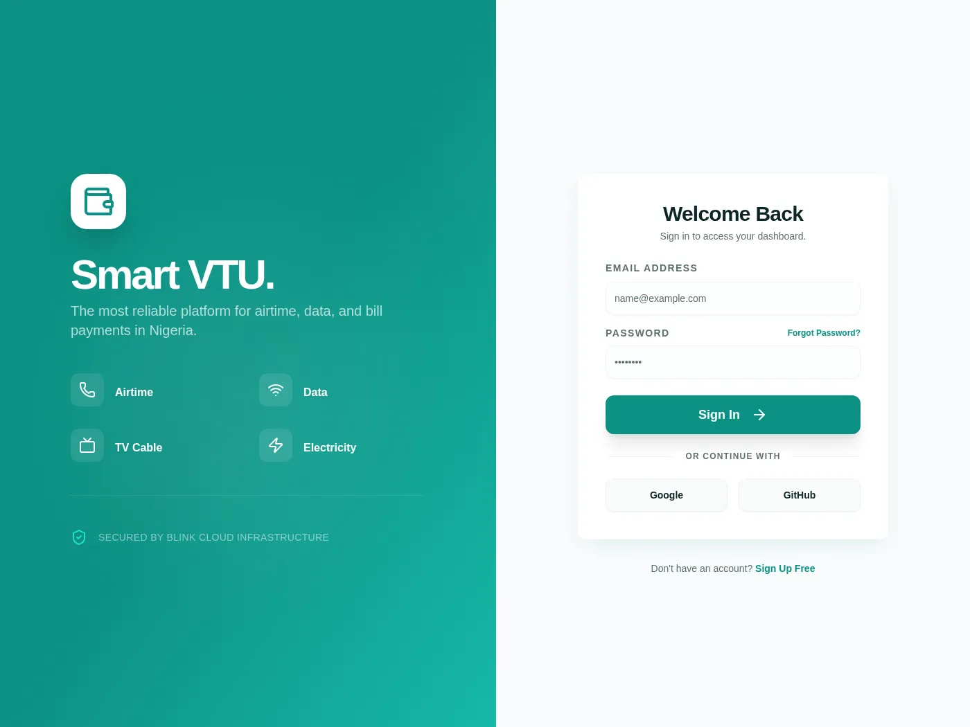 Smart VTU Portal