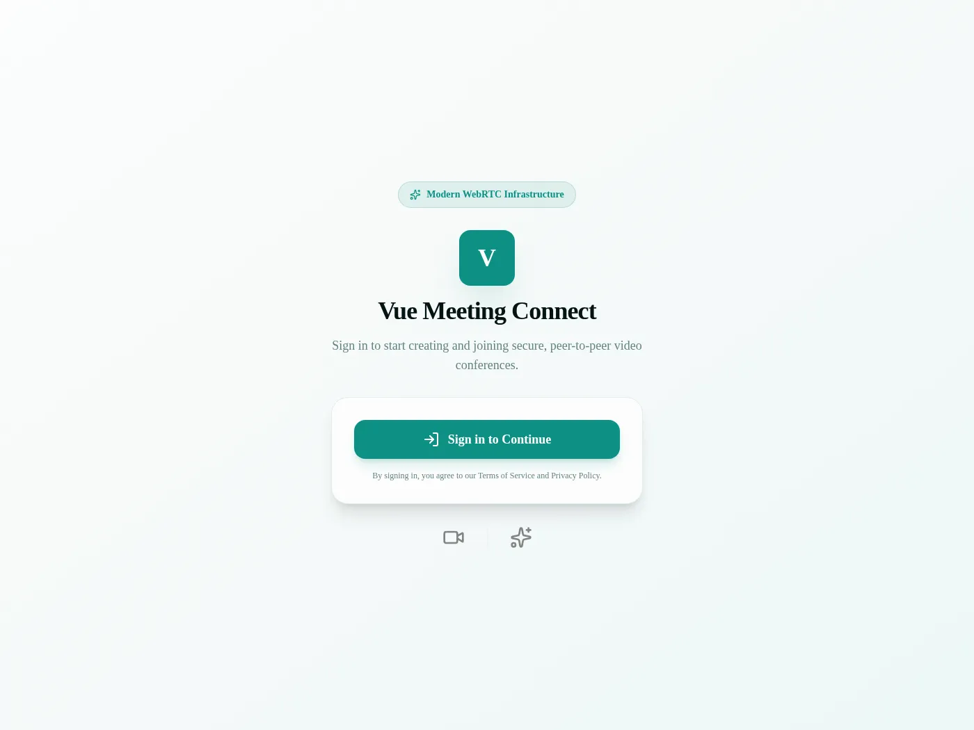 Vue Meeting Connect