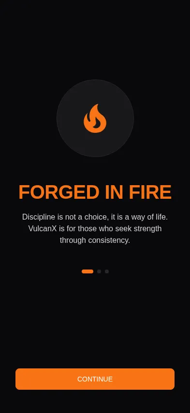 VulcanX Fitness App