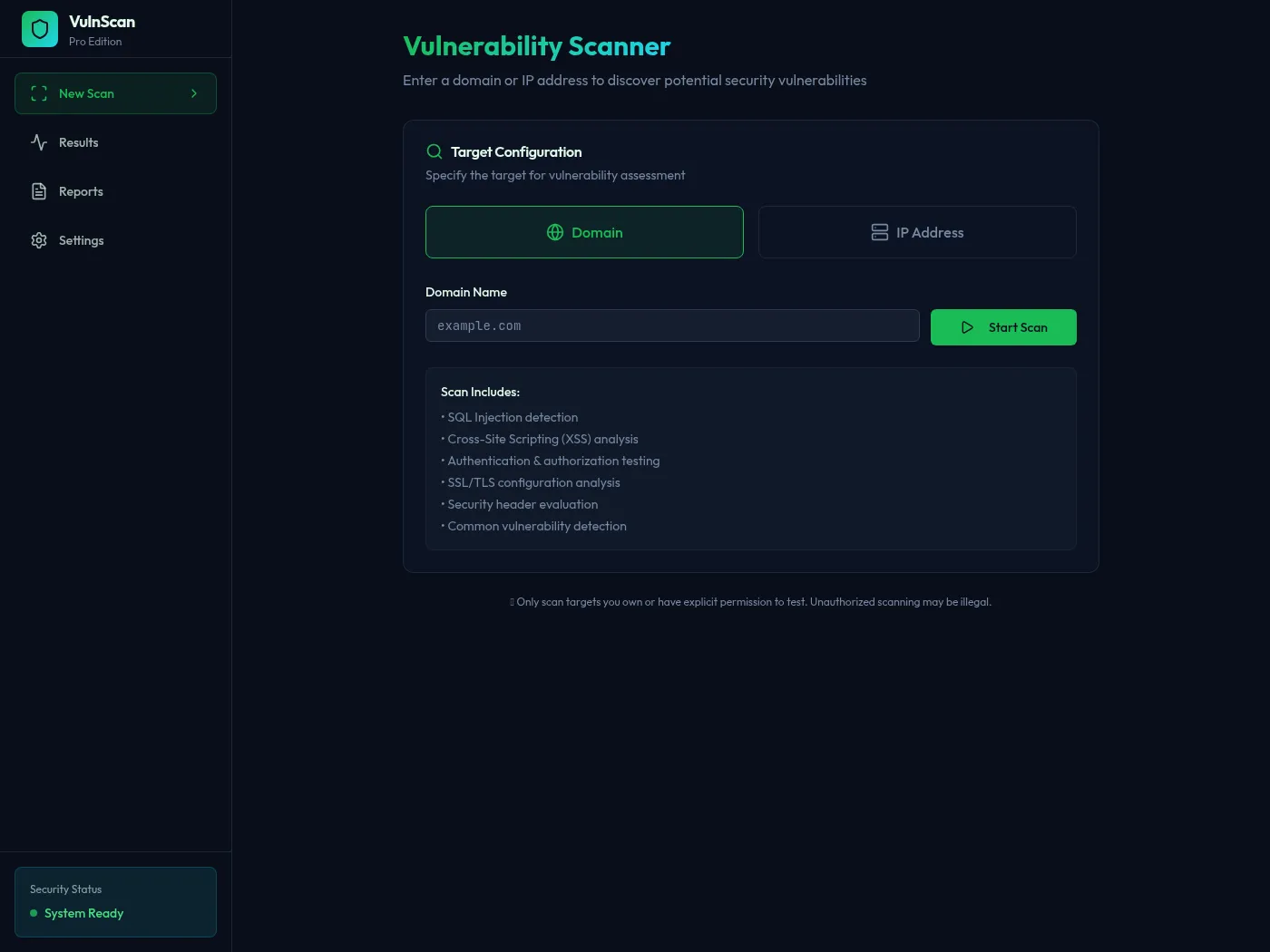 VulnScan Pro