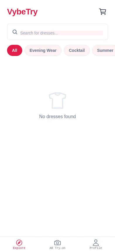 VybeTry AR Fashion App