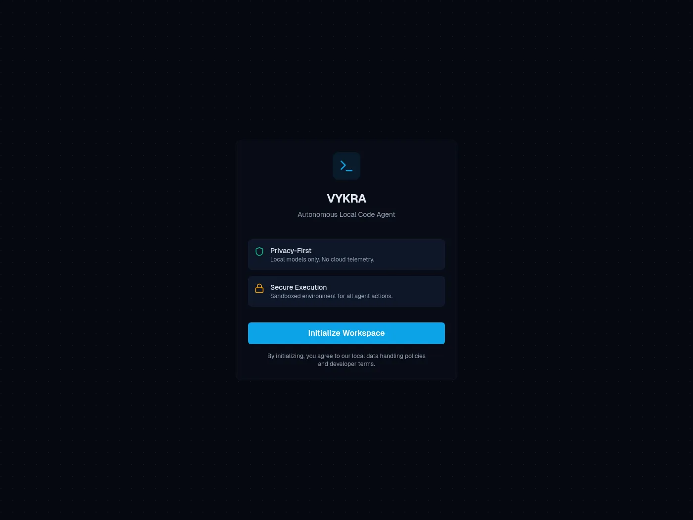 VYKRA Autonomous Code Agent