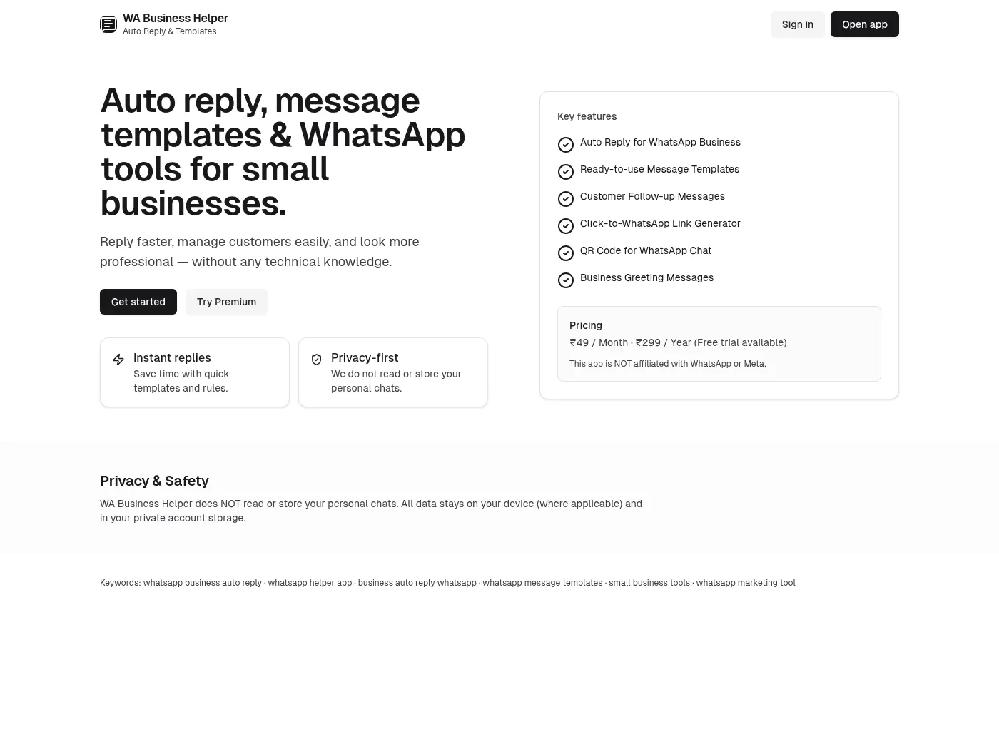 WA Biz Helper