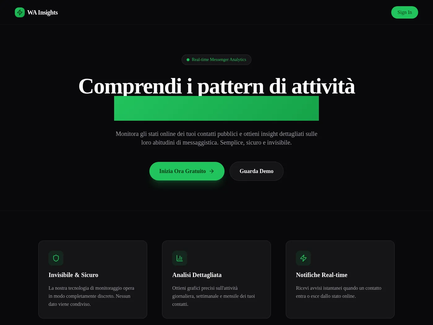 Social Messenger Tracker