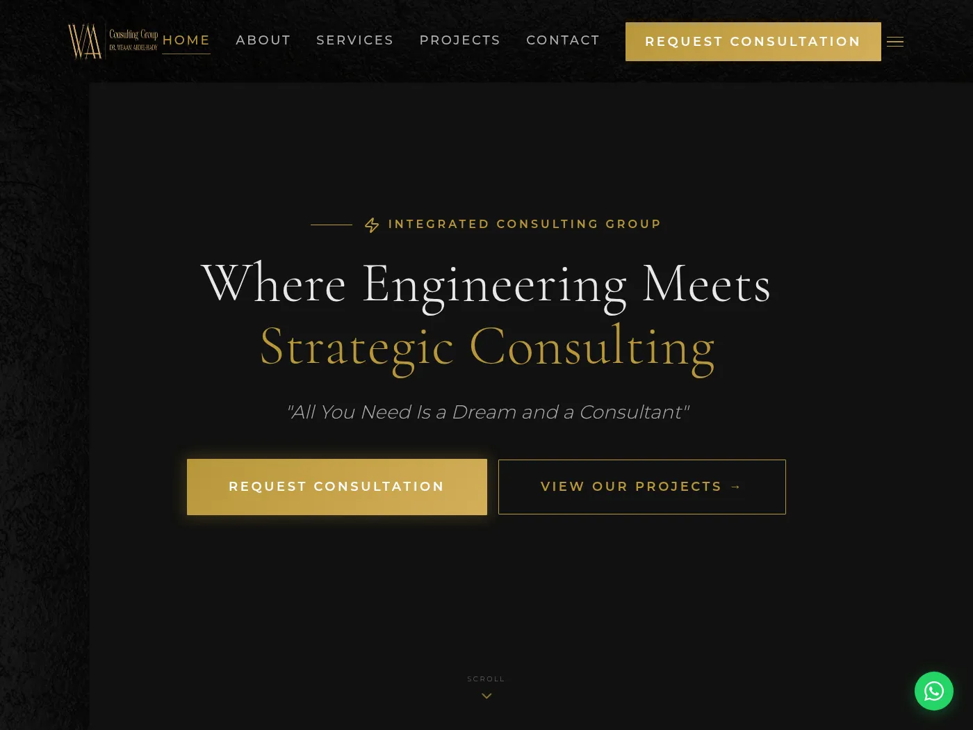 WAA Consulting Group Website