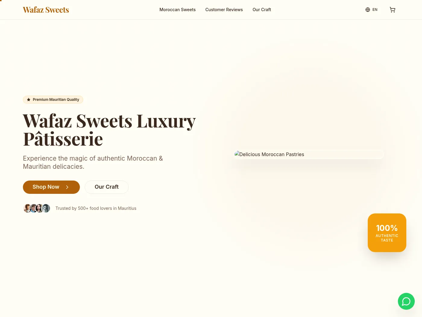 Wafaz Sweets Luxury Shop