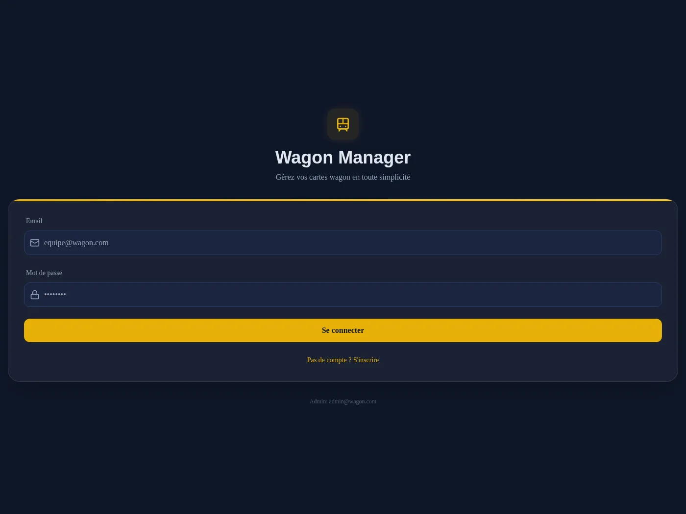Wagon Card Manager