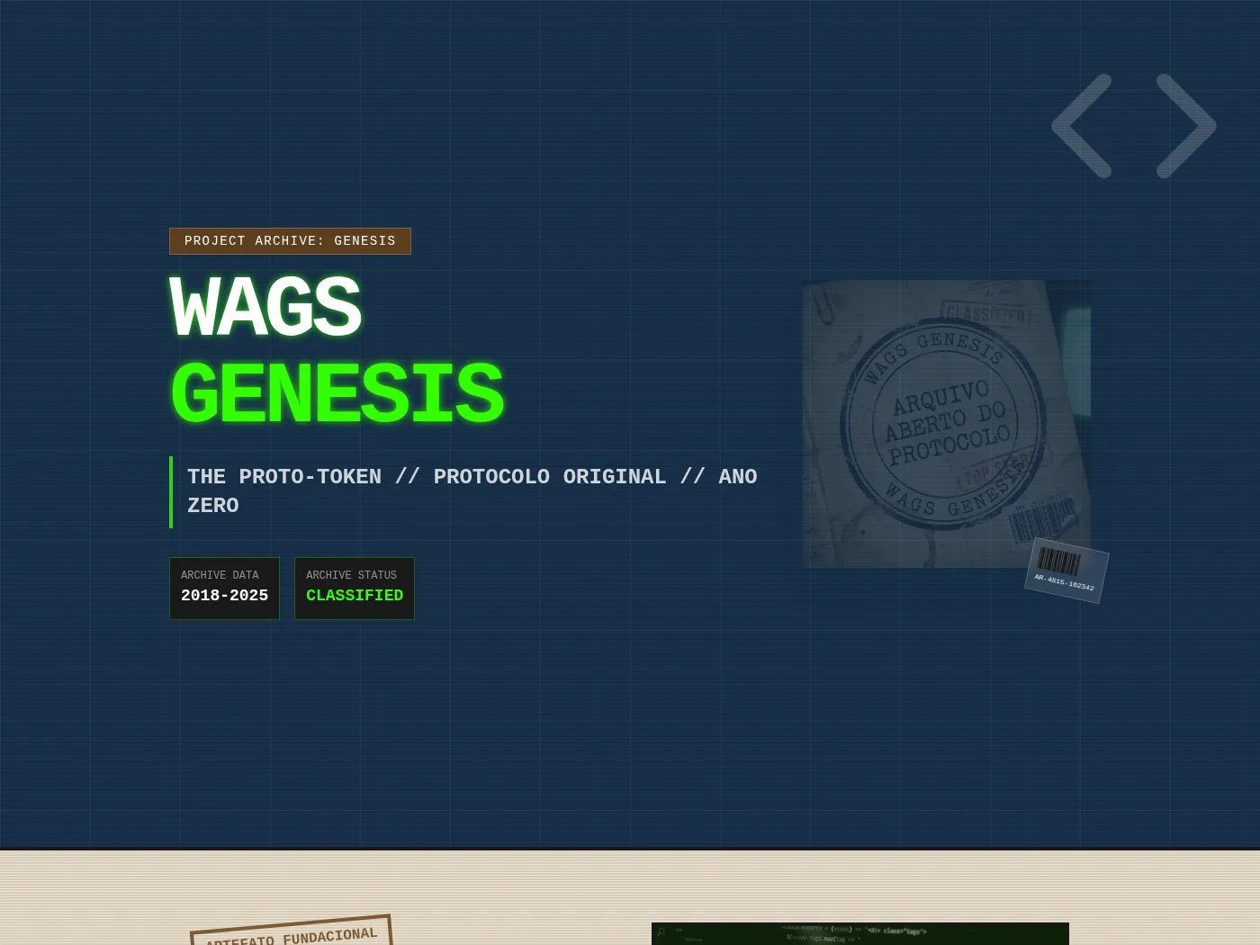 WAGS Genesis Archive