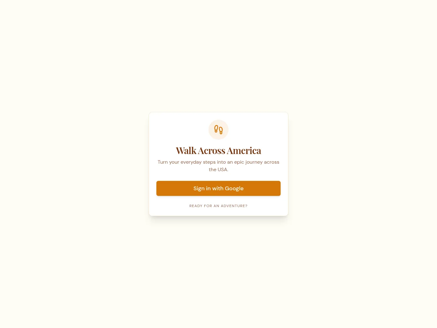 Walk Across America