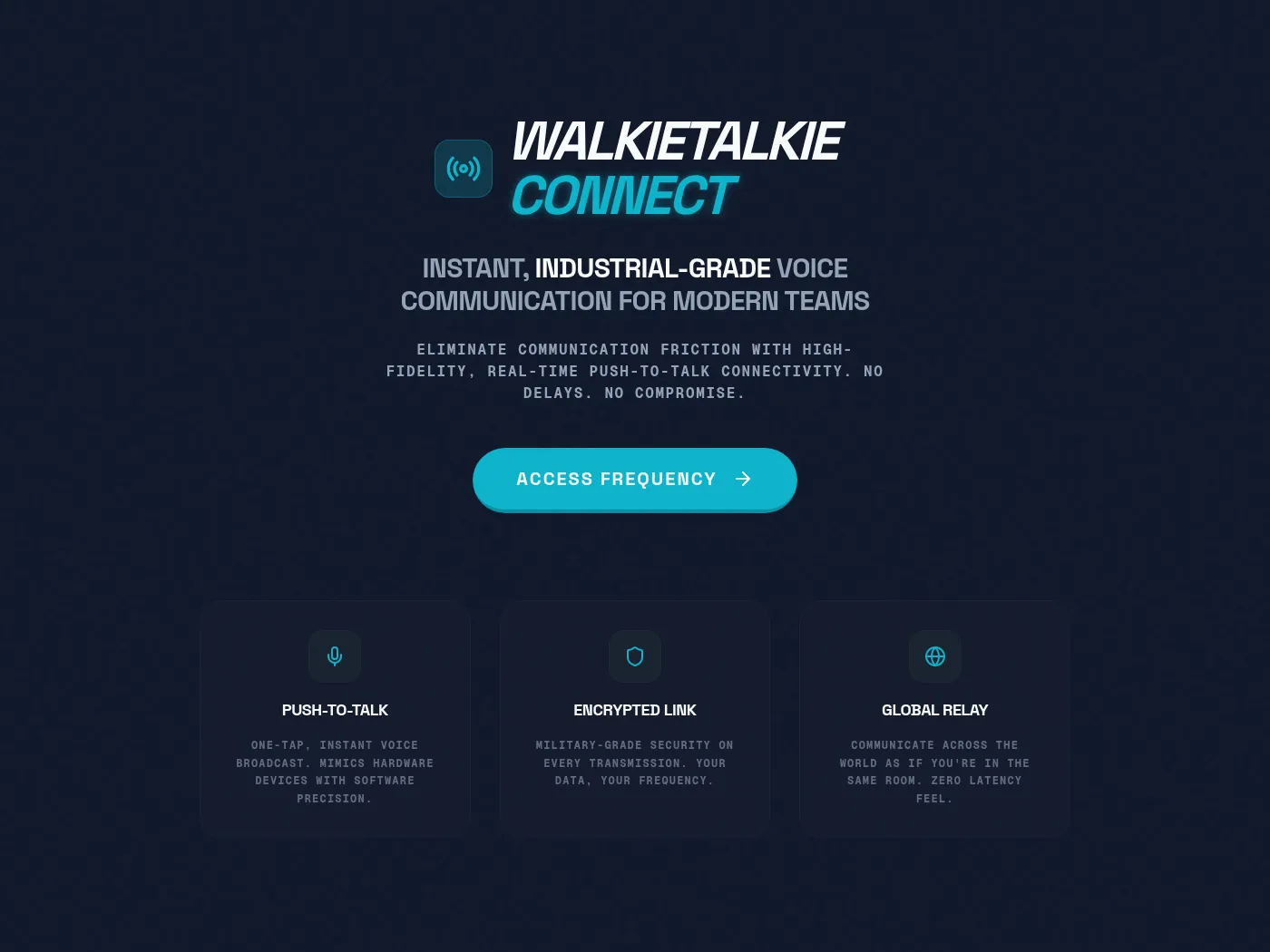 WalkieTalkie Connect