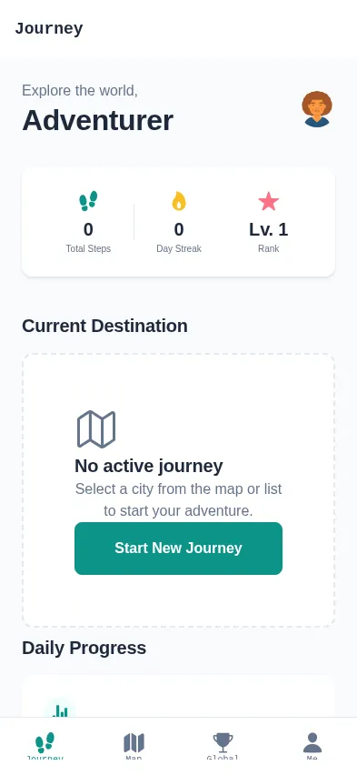WalkQuest Explorer