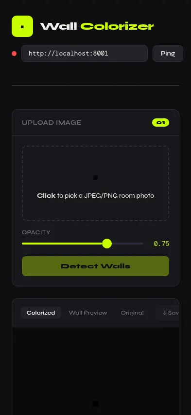 Wall Colorizer Flutter