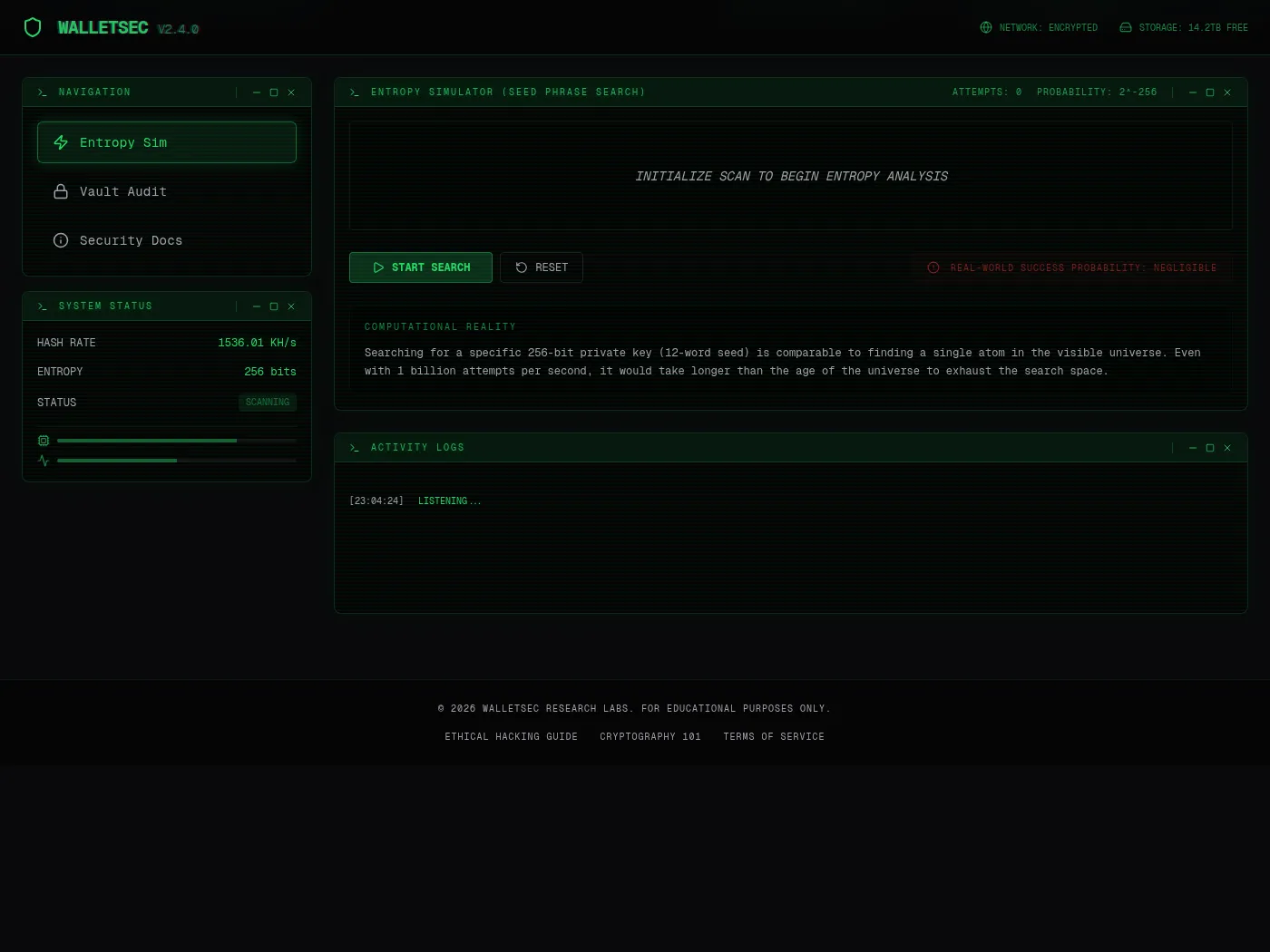 Wallet Cracker Tool