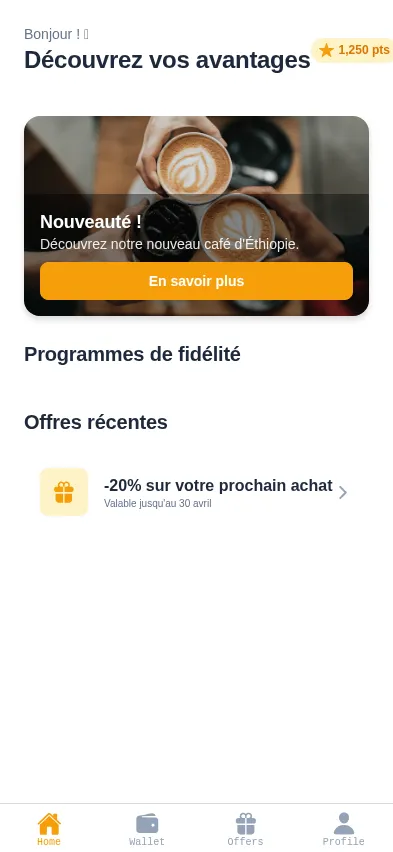Wallet Loyalty App