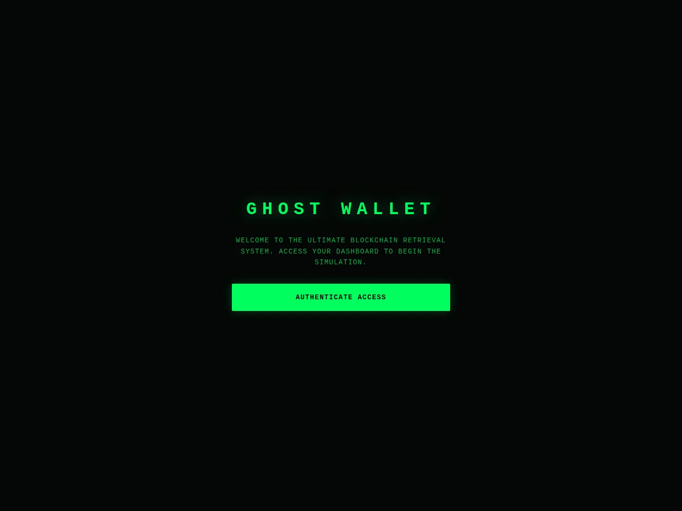 Wallet Address Search