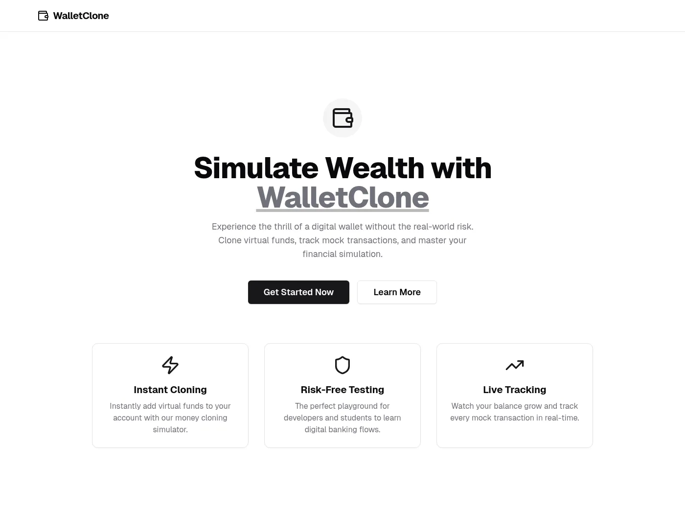 WalletClone Cash Manager