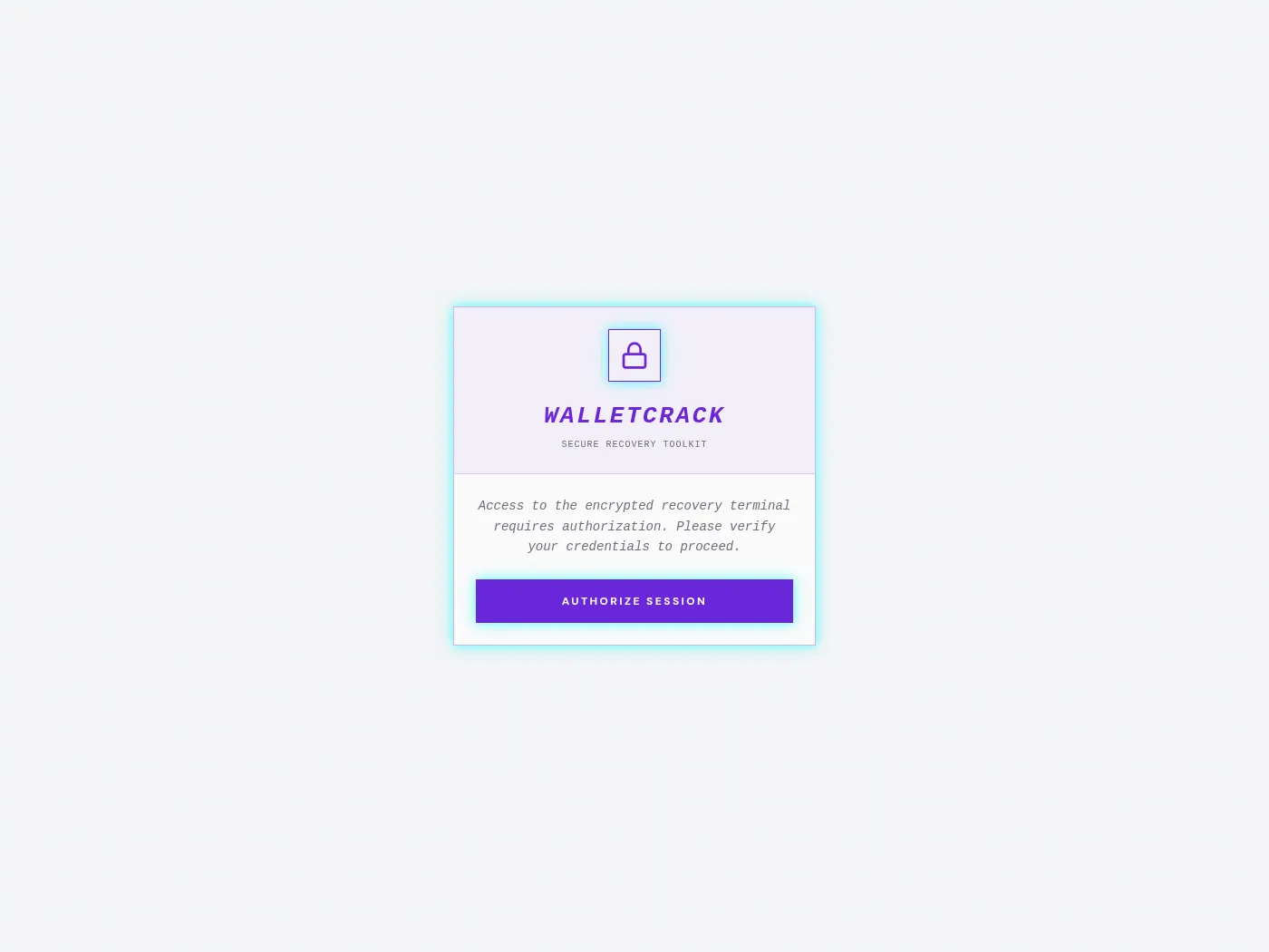 WalletCrack Toolkit