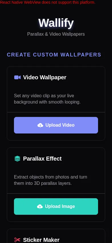 Wallify: Parallax Video Wallpapers