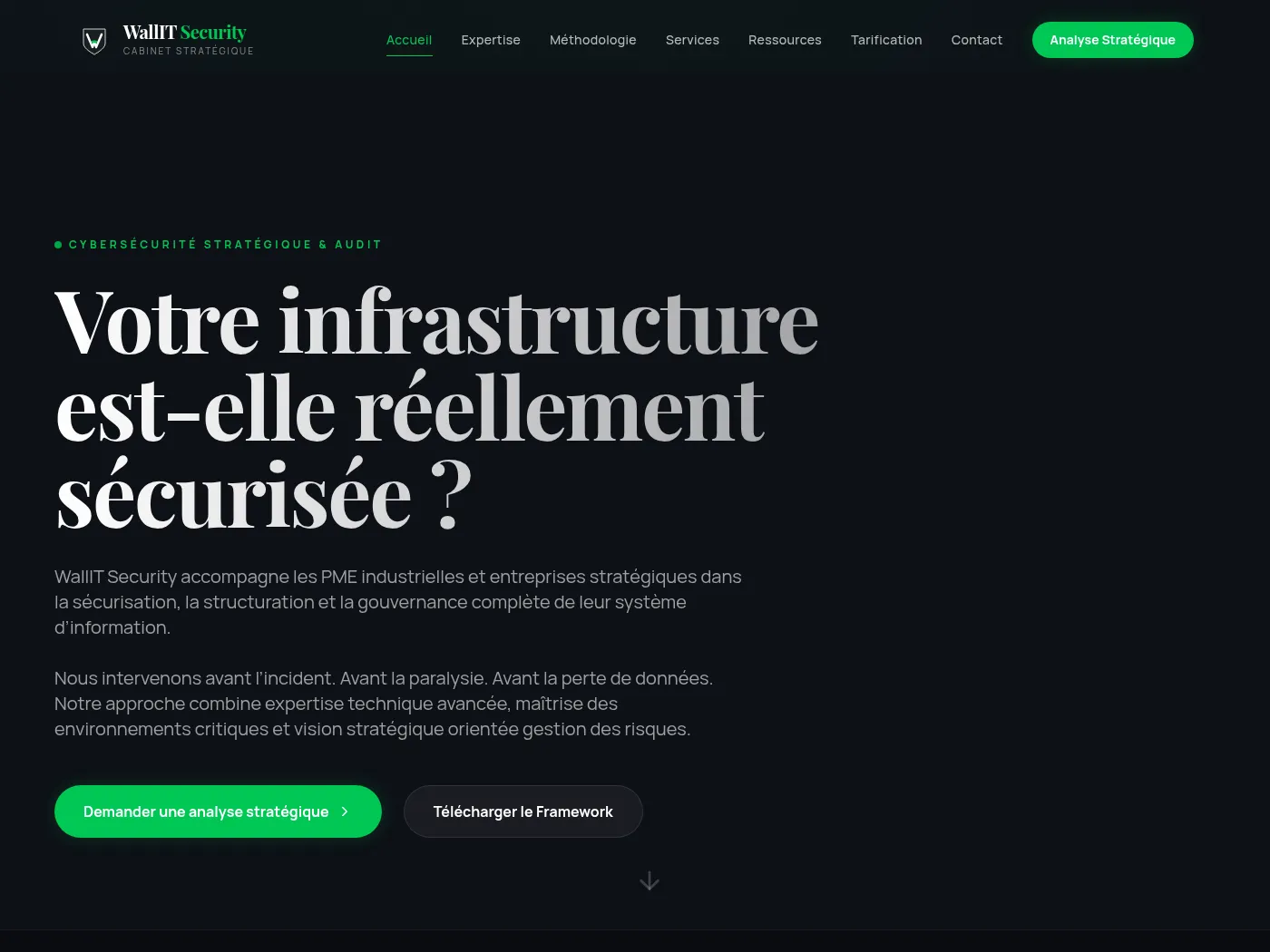 WallIT Security Web Experience