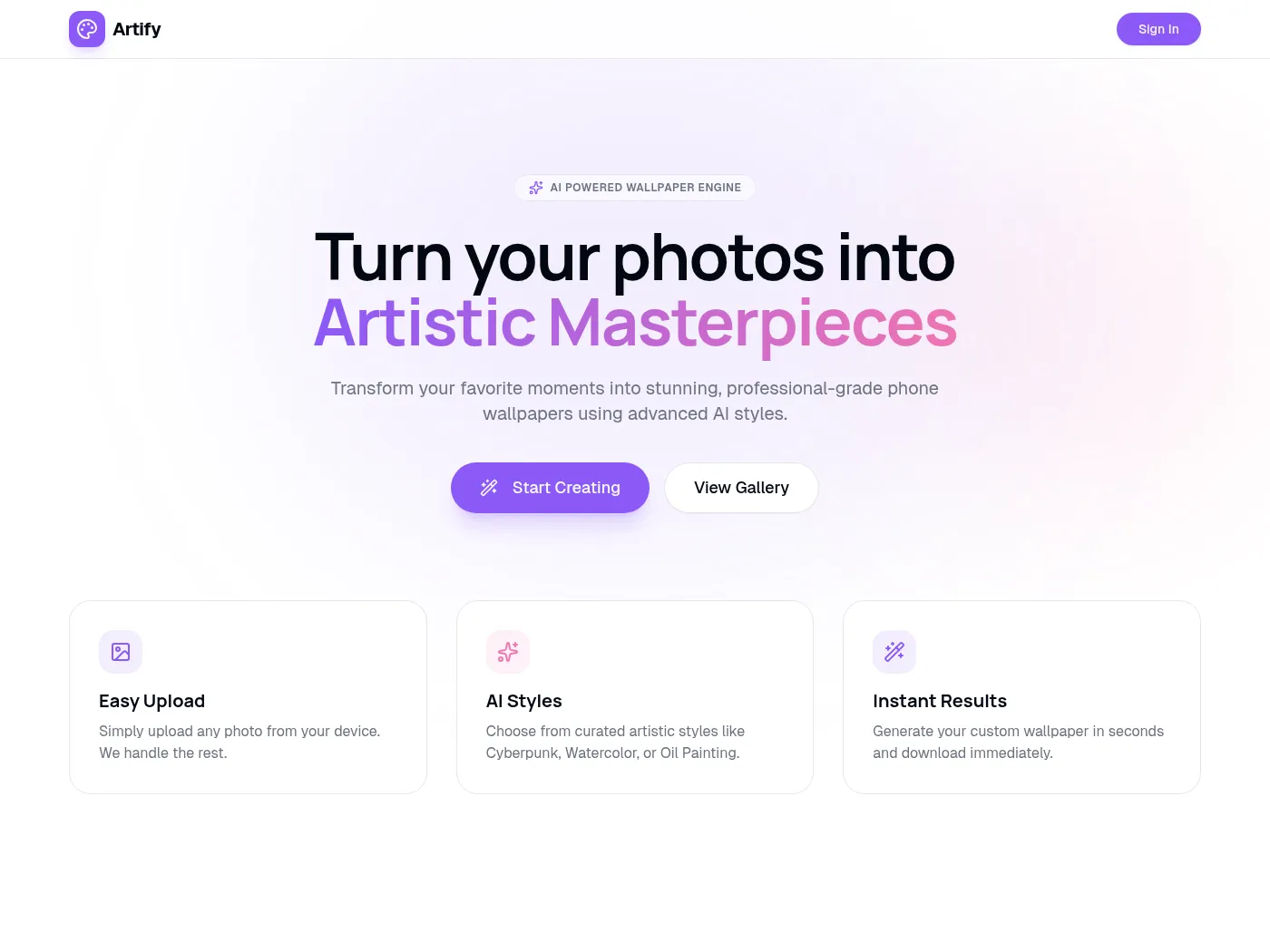 Artify Wallpaper Maker