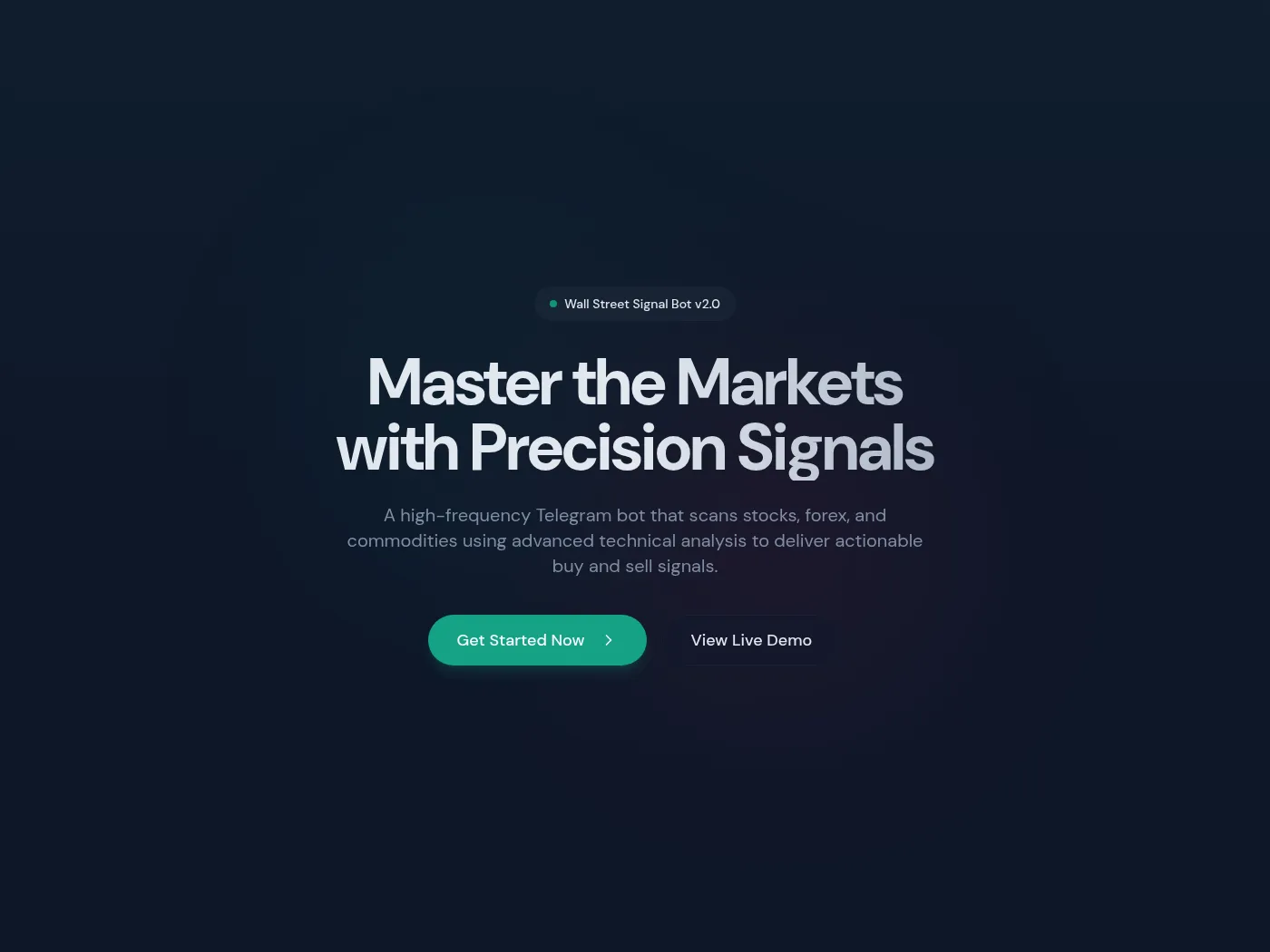Wall Street Signal Bot