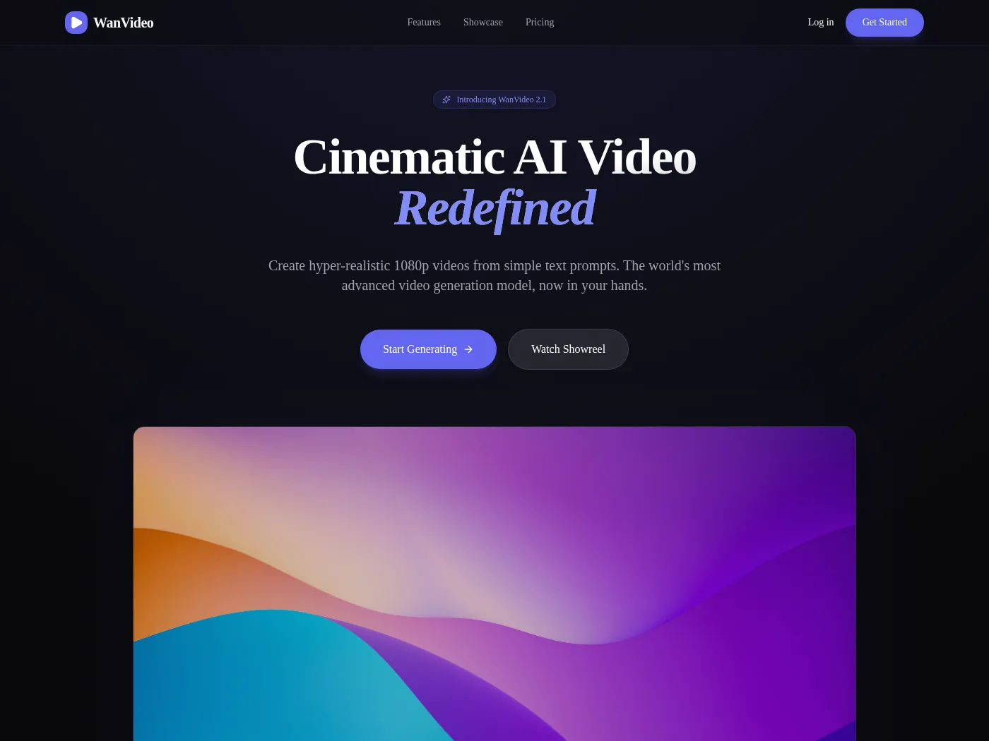 Wan Ai Video Generator