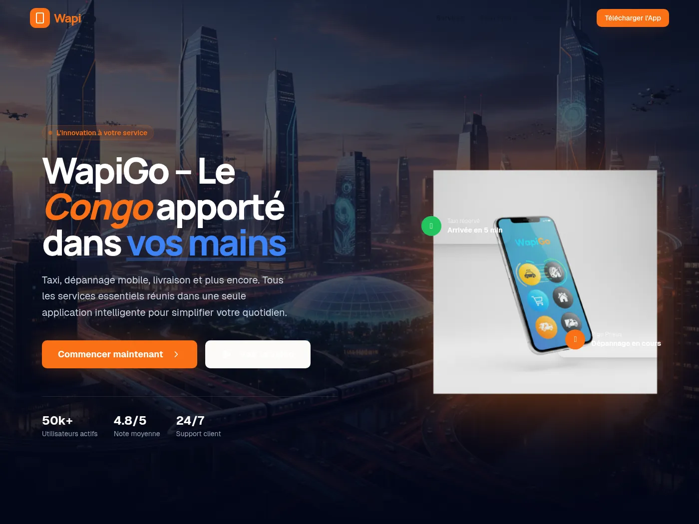 WapiGo Service Hub