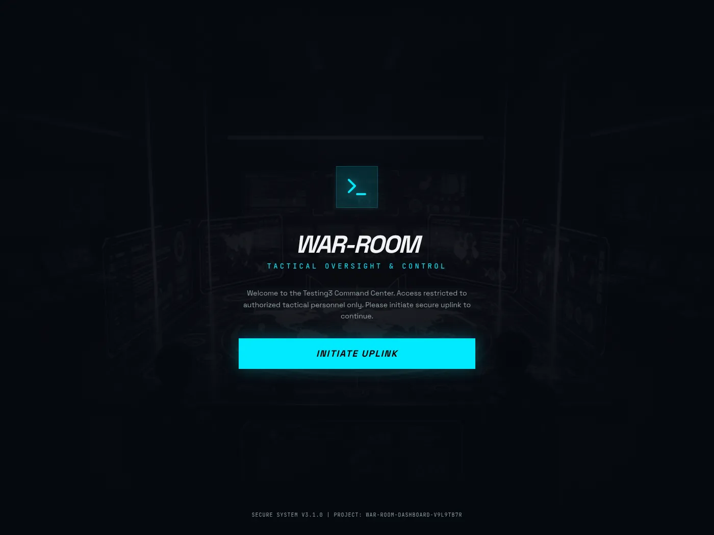 War-Room Command Center