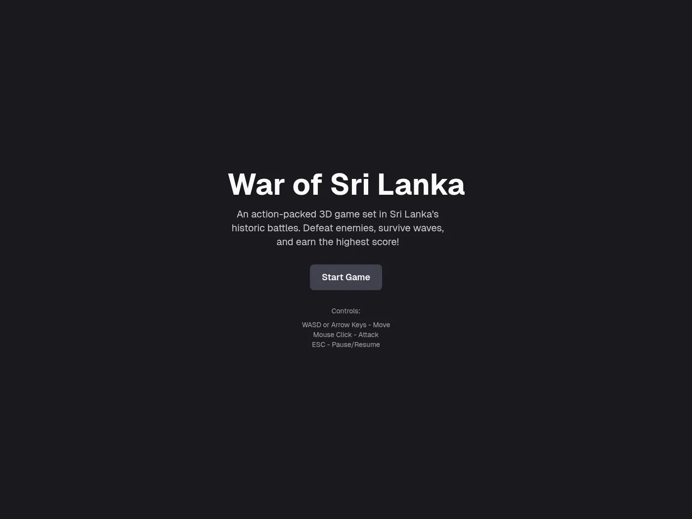 War of Sri Lanka