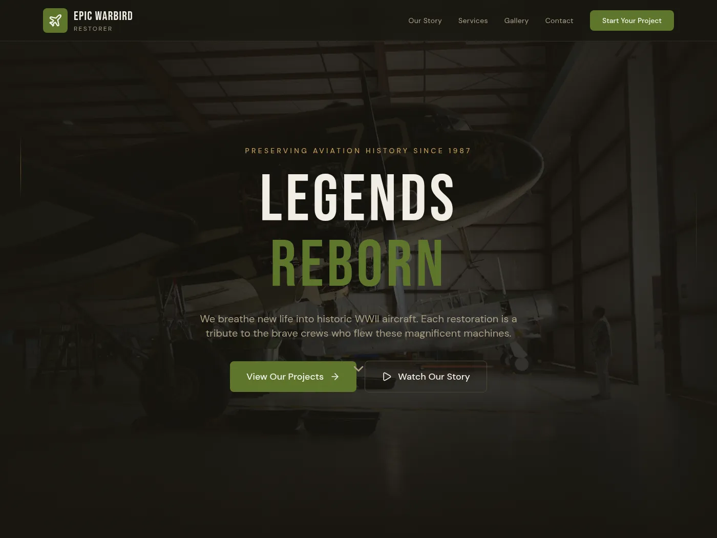 Epic Warbird Restorer