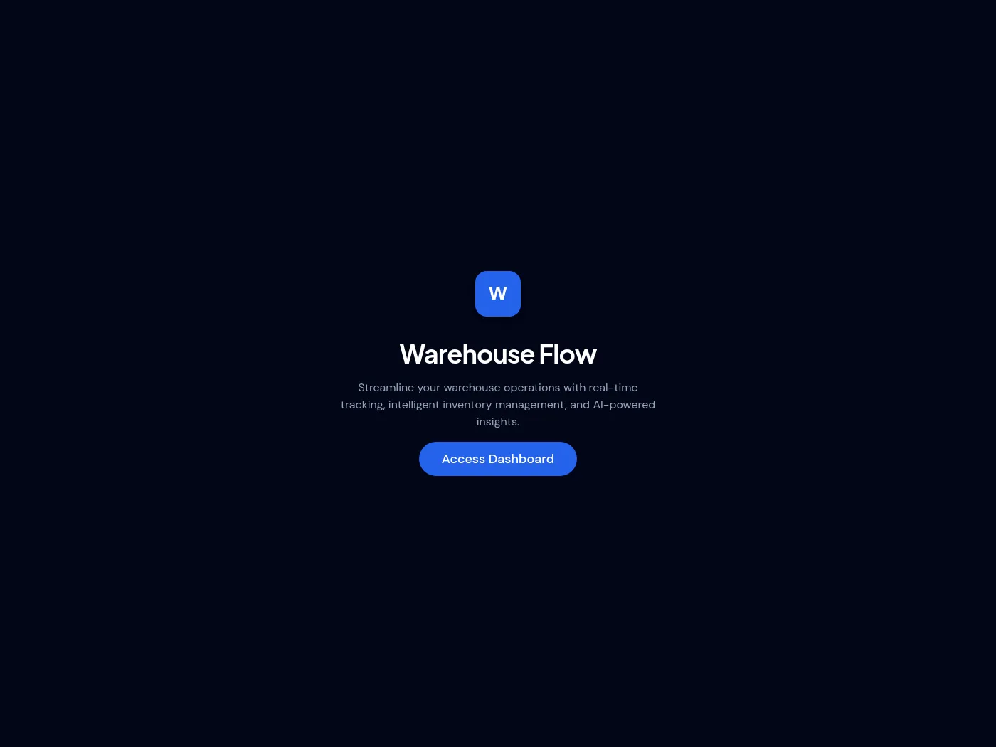 Warehouse Flow