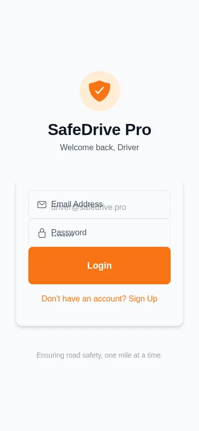 SafeDrive Pro