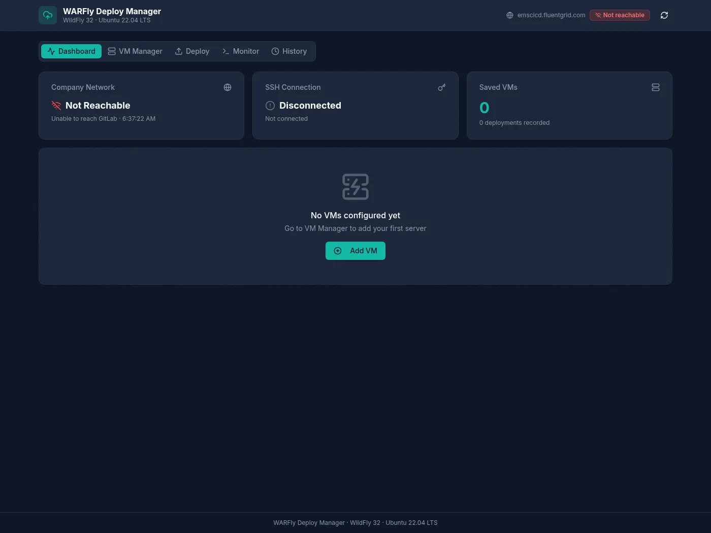 WARFly Deploy Manager